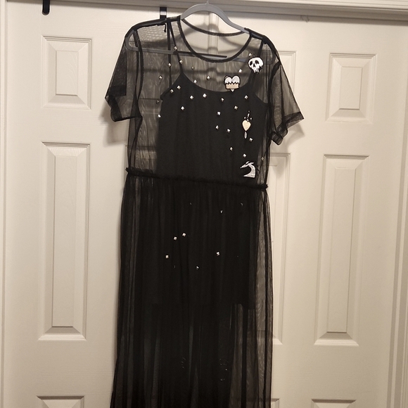 Disney | Dresses | Disney Villains Adult Sheer Mesh Dress | Poshmark